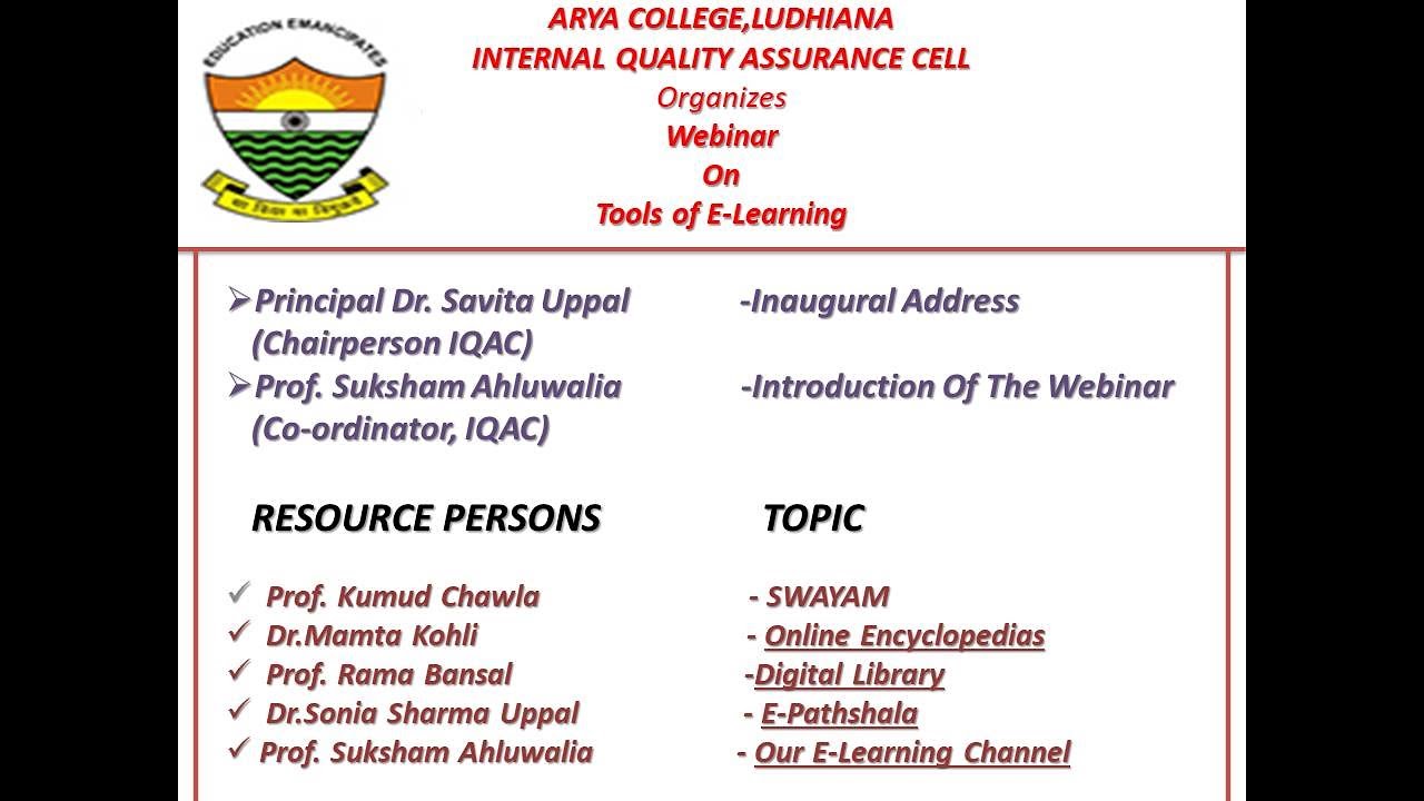 Learning E Tools Webinar Youtube