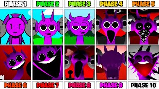True Phases In Incredibox Sprunki Phase 1 Vs Phase 2 Vs Phase 3 Vs