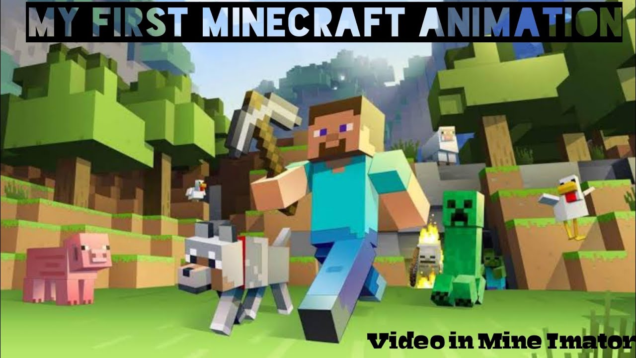 My First Minecraft Animation Video In Mine Imator Minecraft Animation