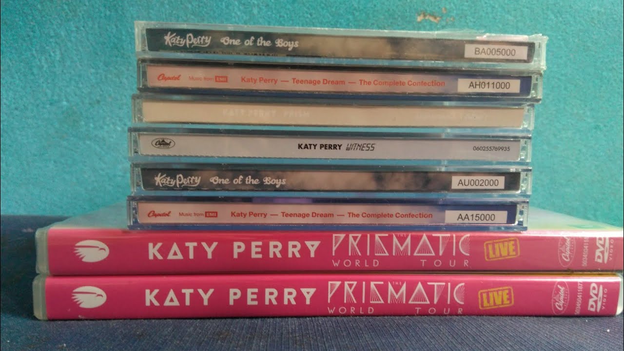 Minha Coleção Da Katy Perry My Katy Perry Collection ô Julio Gomes