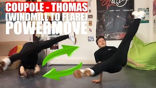 Windmill To Flare Powermove Tutorial âš Doovi