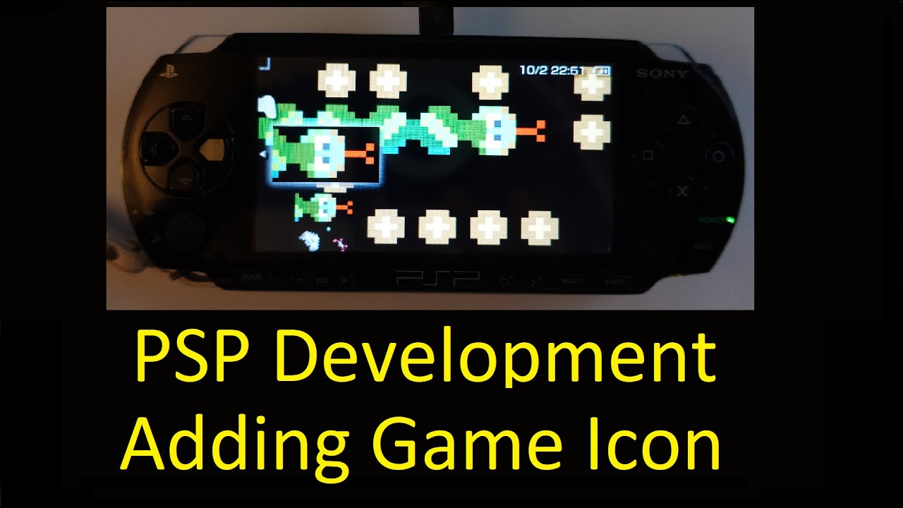 Psp Coding Adding A Game Icon Youtube