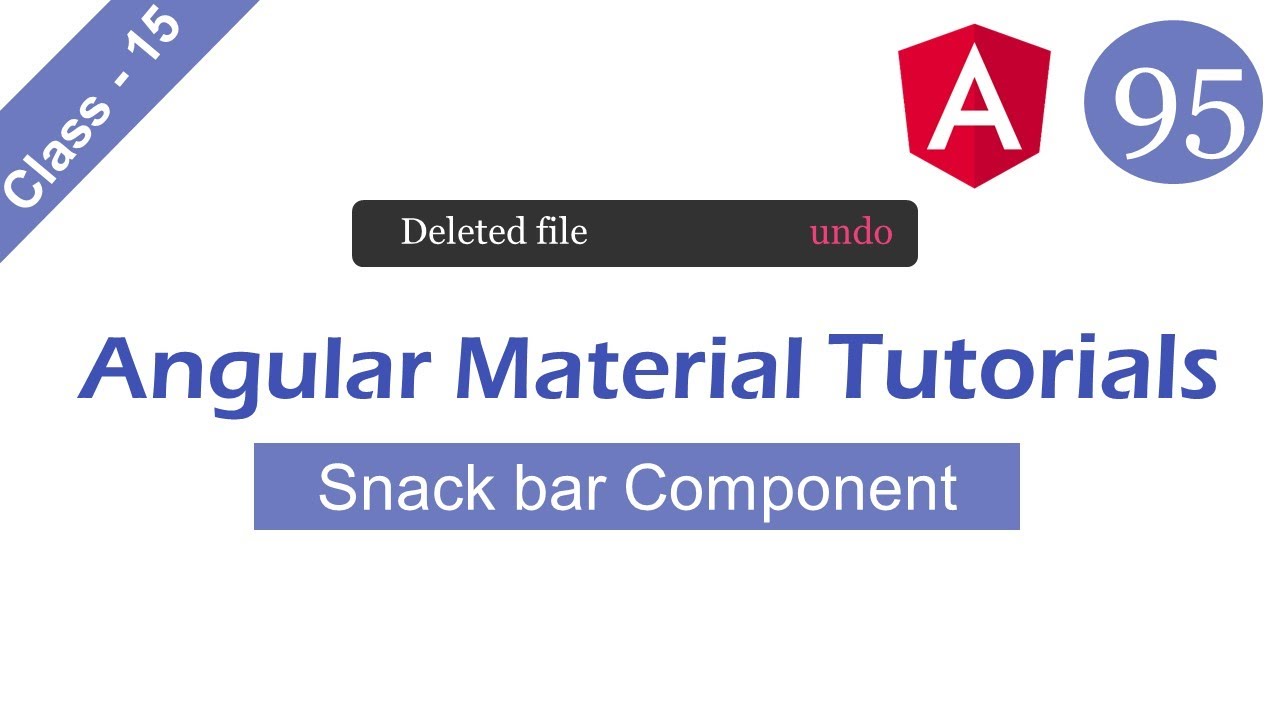 Snack Bar In Angular At Troy Jenkins Blog
