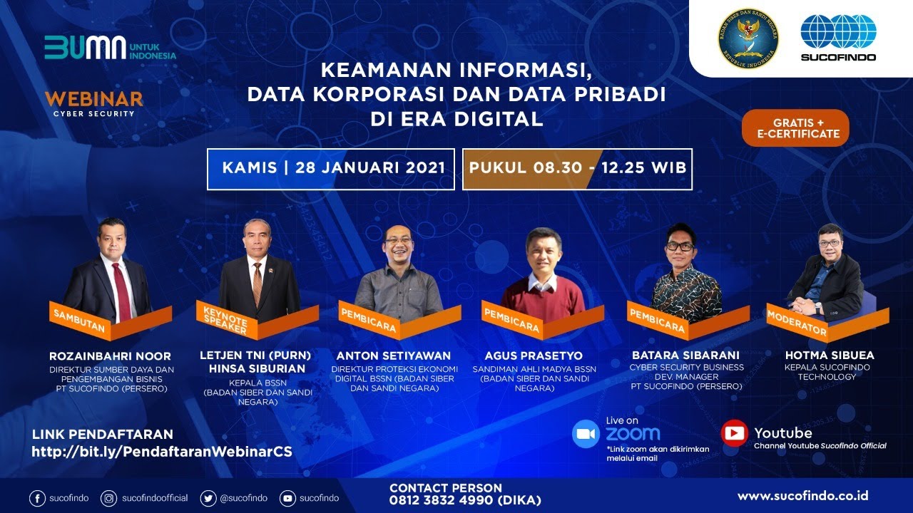 Webinar Cyber Security Youtube