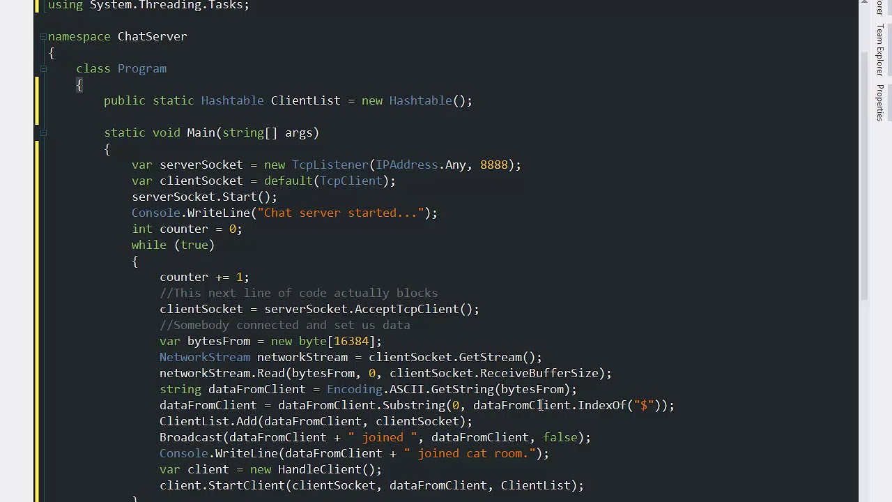 Building A Simple Chat Server Part 1 Youtube