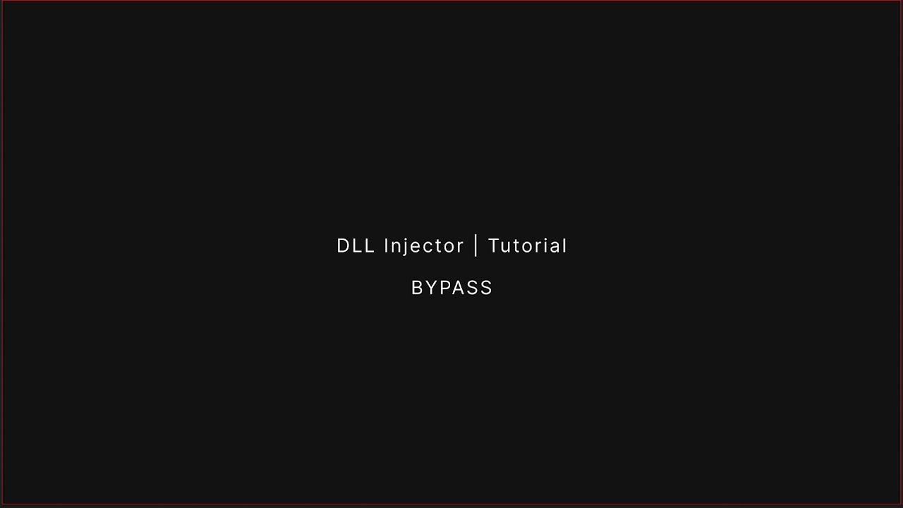 Dll Injector Tutorial At Ruby Godfrey Blog