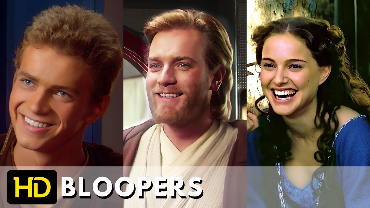 Star Wars The Prequel Trilogy Complete Bloopers Collection Youtube