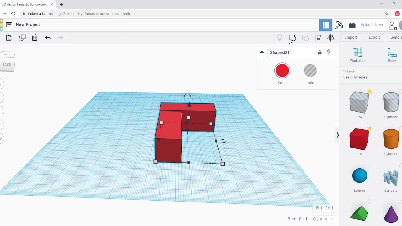 Tinkercad Tutorial Youtube