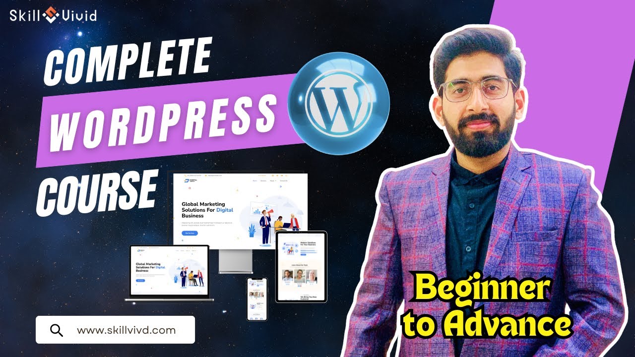 Wordpress Full Course For Beginners Complete Wordpress Tutorial 2025
