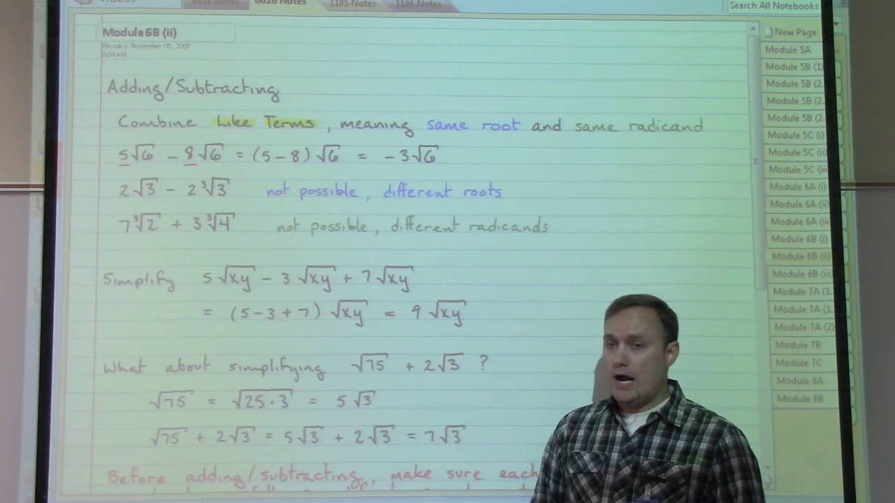 Video Notes Module 6b Ii Youtube