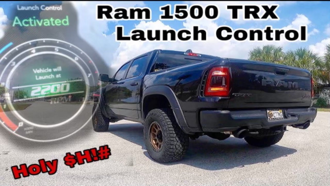 Ram 1500 Trx Launch Control Beware Youtube