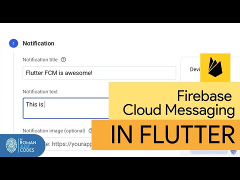 Firebase Cloud Messaging Integration In Flutter Quick Video Youtube