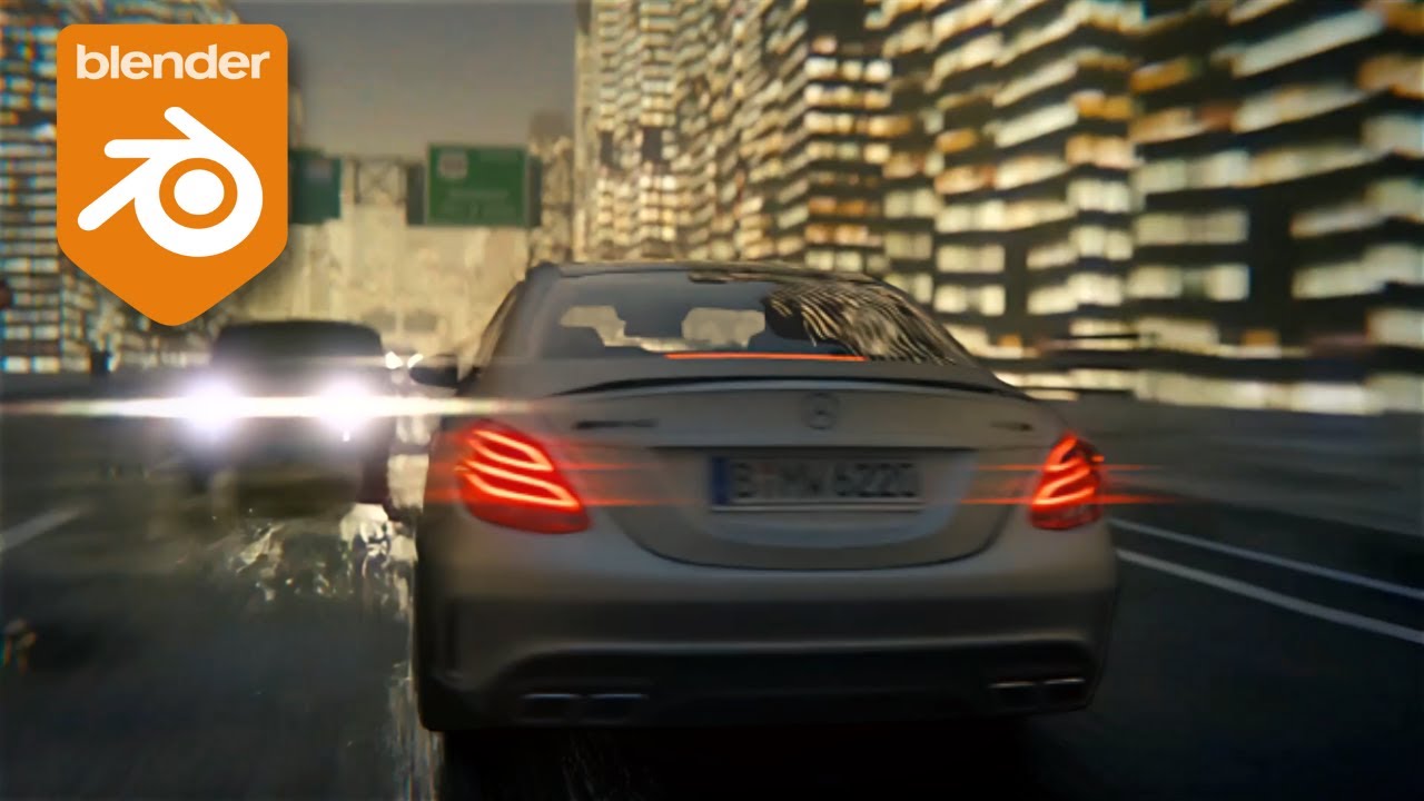Blender Car Animation Breakdown Youtube