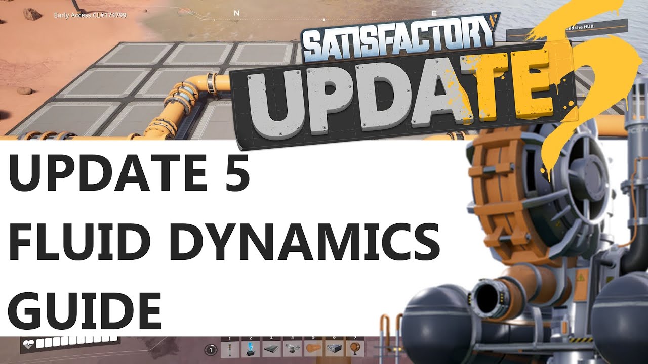 Satisfactory Update 5 Fluid Guide How Fluids Work In Satisfactory