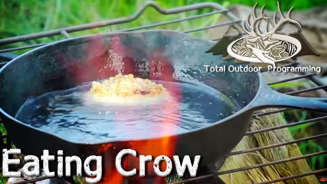 Cooking And Eating Crow With Total Outdoor Programming Youtube