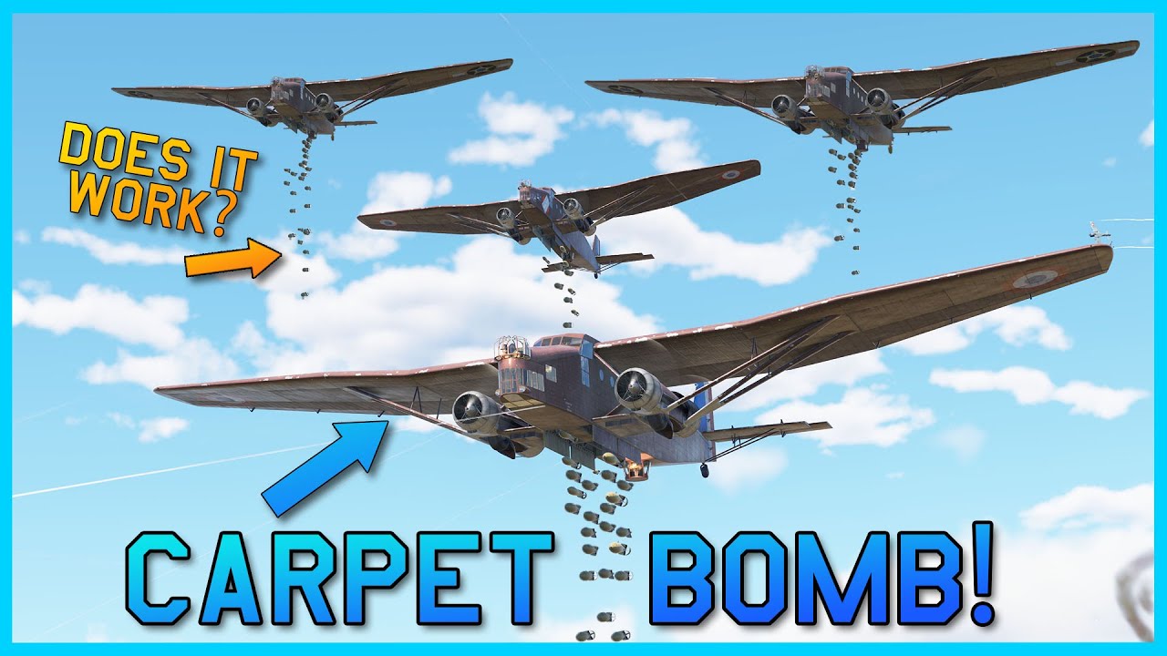 Carpet Bombing The Entire Map With Bombers F222 2 In War Thunder