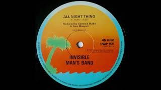 Invisible Man S Band All Night Thing 1979 Fabiano Luche Mp3 Music & Mp4 ...
