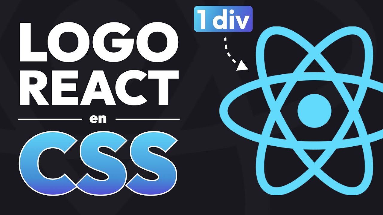 Reproduire Le Logo React En Css Avec Une Seule Div Youtube