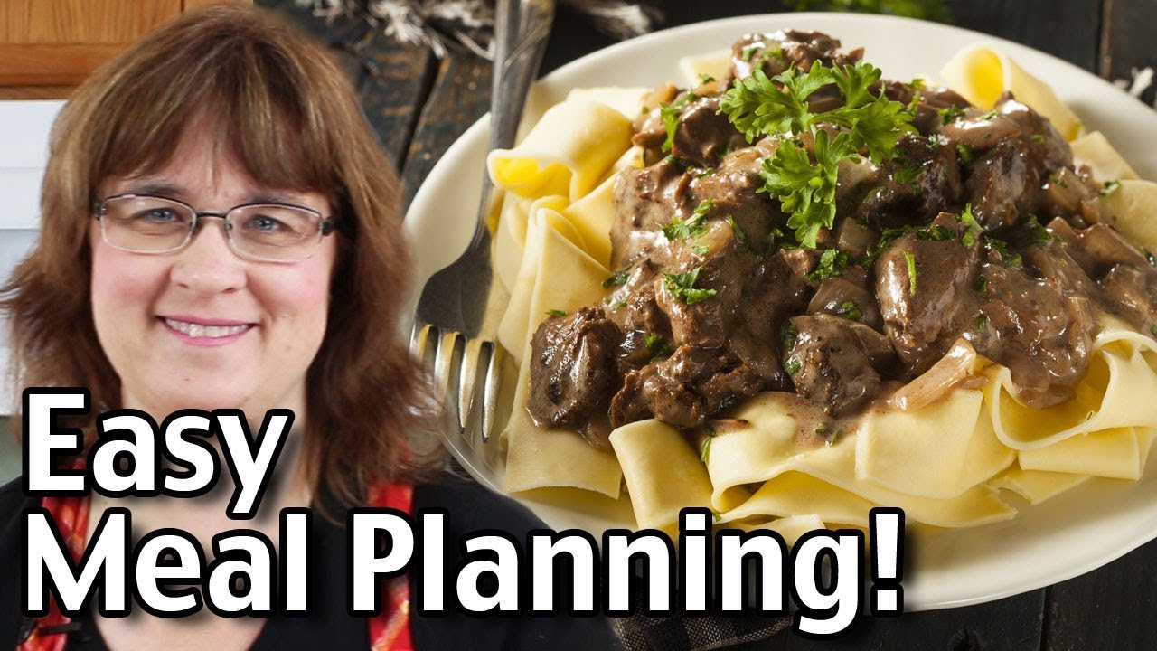 Easy Meal Planning Youtube
