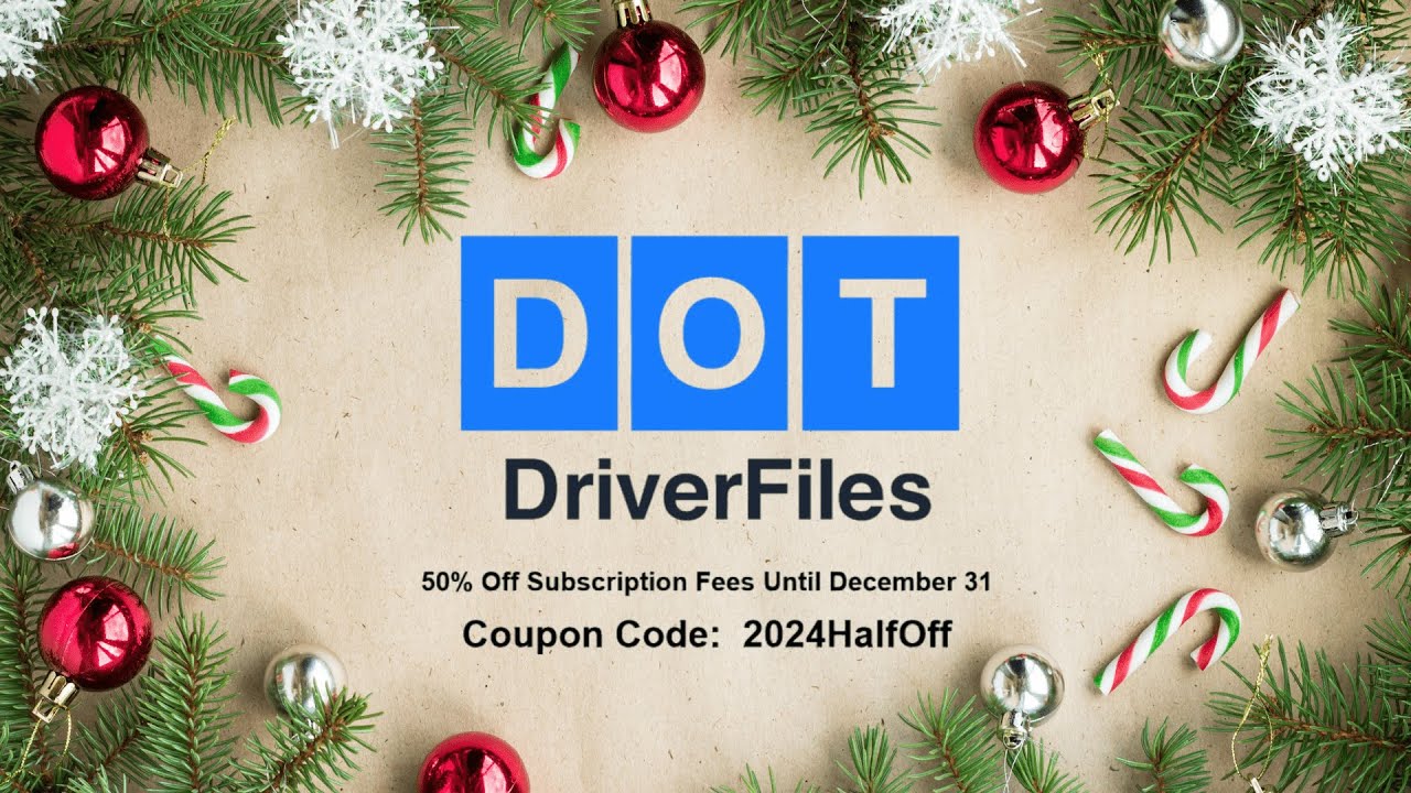 Happy New Year S From Dotdriverfiles Driver Qualification File