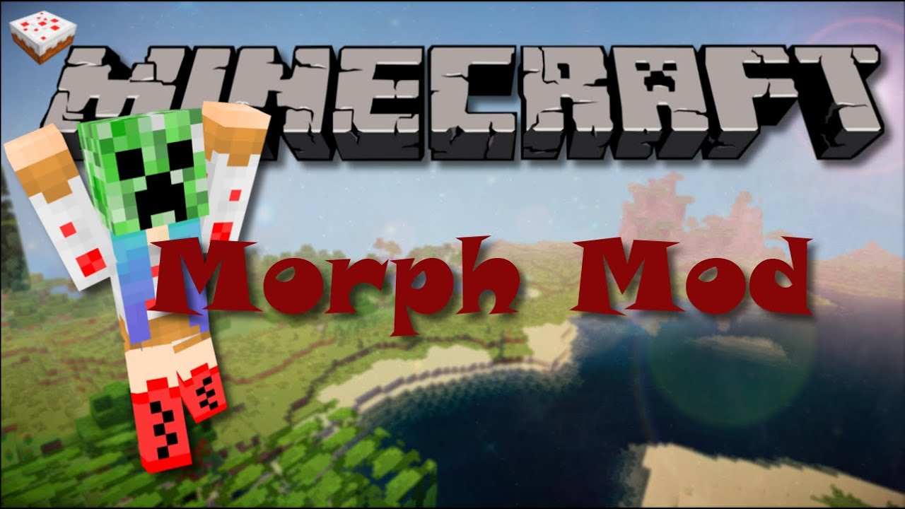 Minecraft Morph Mod Morph Into Any Mob Mod Showcase 1 7 10