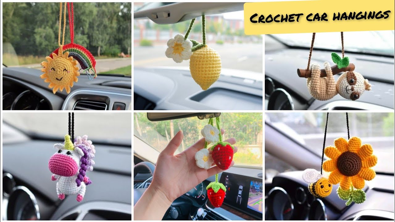 New Amazing Crochet рџ Car Hangings Patterns Free Youtube