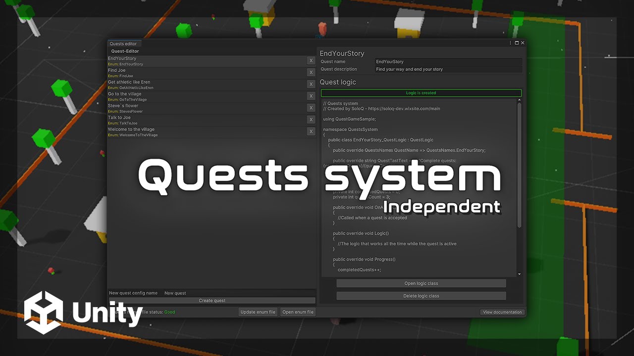Quests System Unity3d Youtube