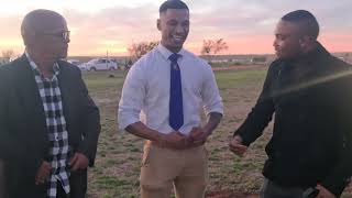 Silvester And Sipho With The Winning Coach From Vss At Jive Parl ...