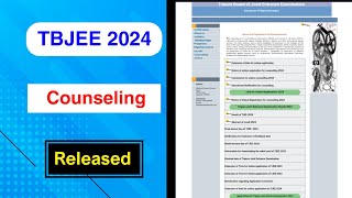 Tbjee 2024 Counseling Started Tbjee Full Details Explaining By Mde ...