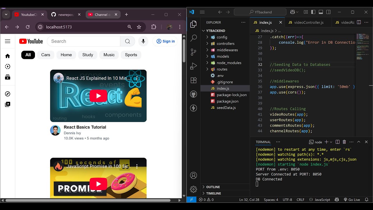 Clone Project Using React Js Express Js Mongodb Node Js