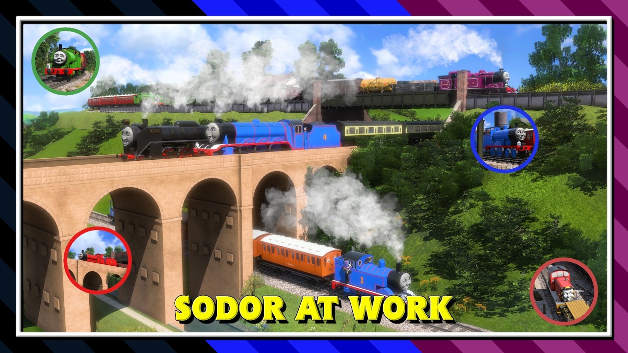 Sodor At Work A Trainz Short Youtube