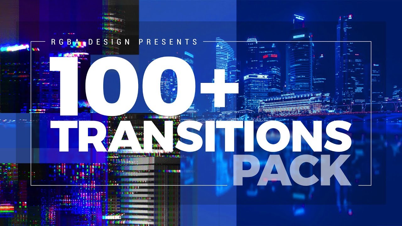 Transitions Pack After Effects Template Youtube
