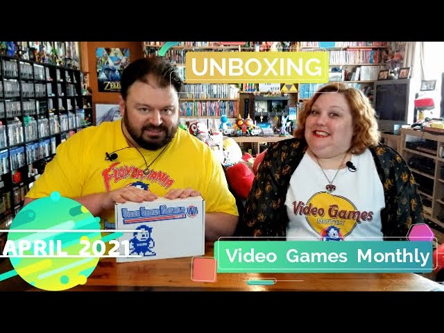 Vgm Video Games Monthly Unboxing April 2021 Do You Nerd For