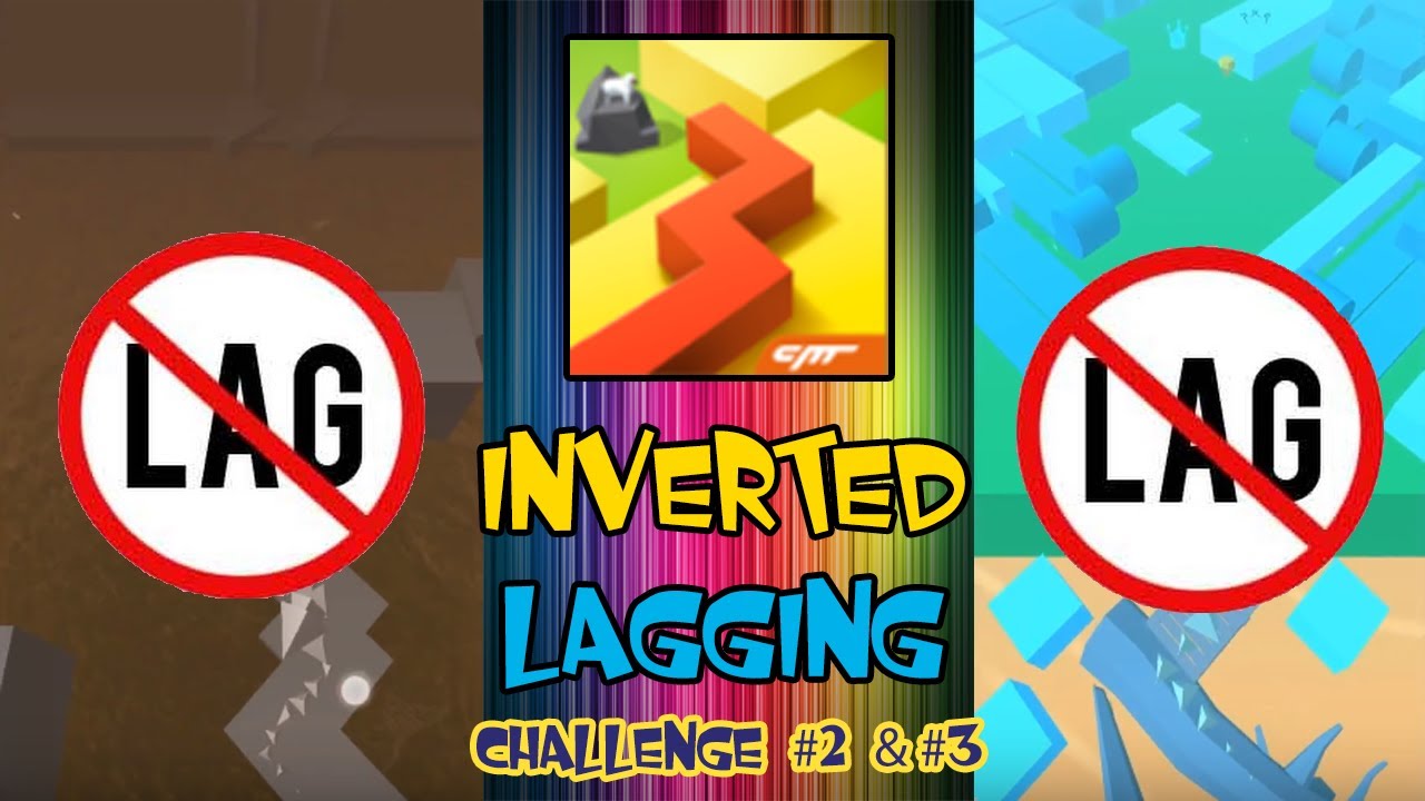 Dancing Line Challenge 2 3 Invert The Lag Youtube
