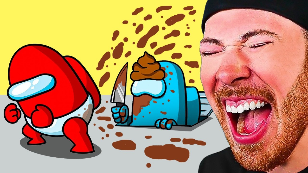 5 Hours Funniest Among Us Animations You Will Laugh Youtube