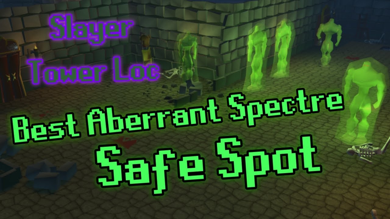 Osrs Aberrant Spectre Safe Spot Guide Slayer Tower Youtube