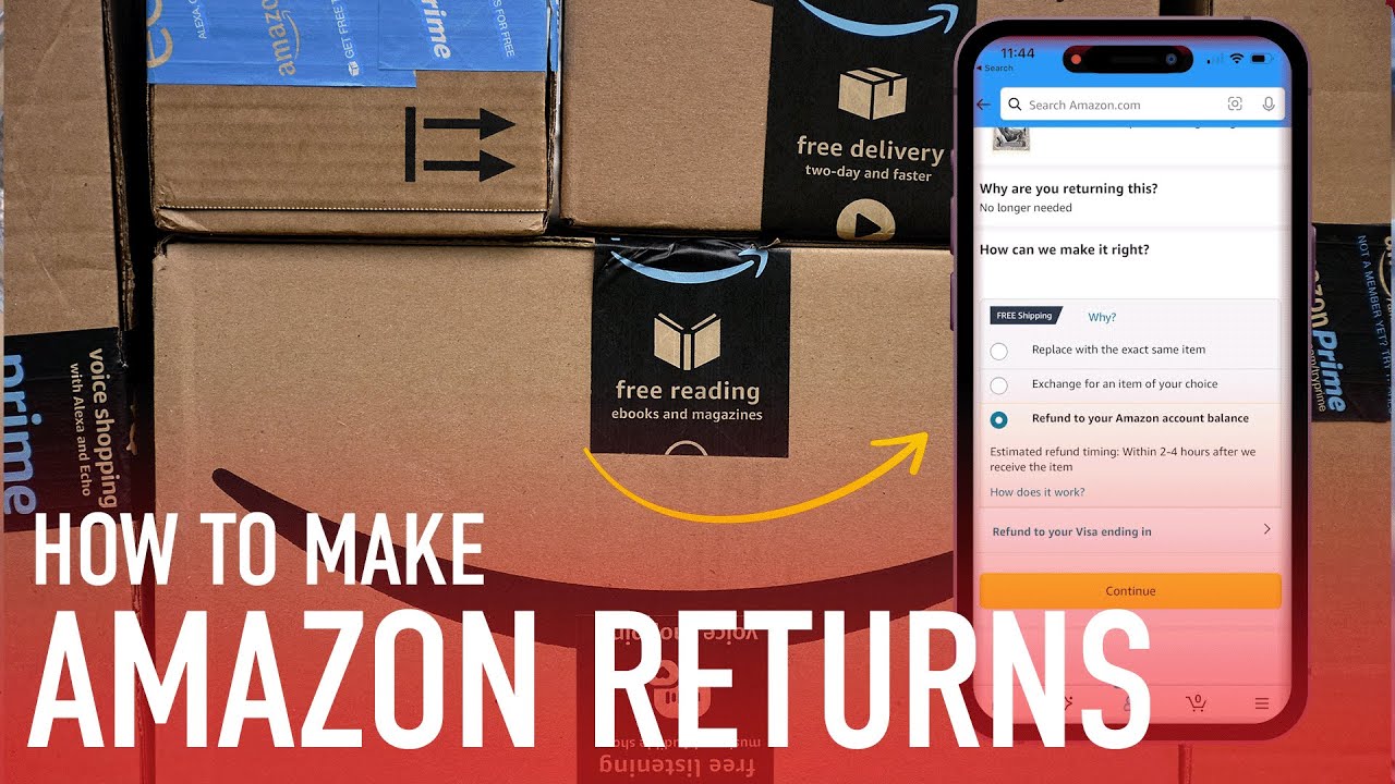 How To Make Amazon Returns And Contact Customer Service Youtube