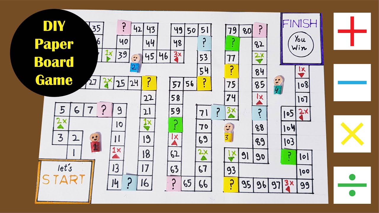 Math Based Board Games