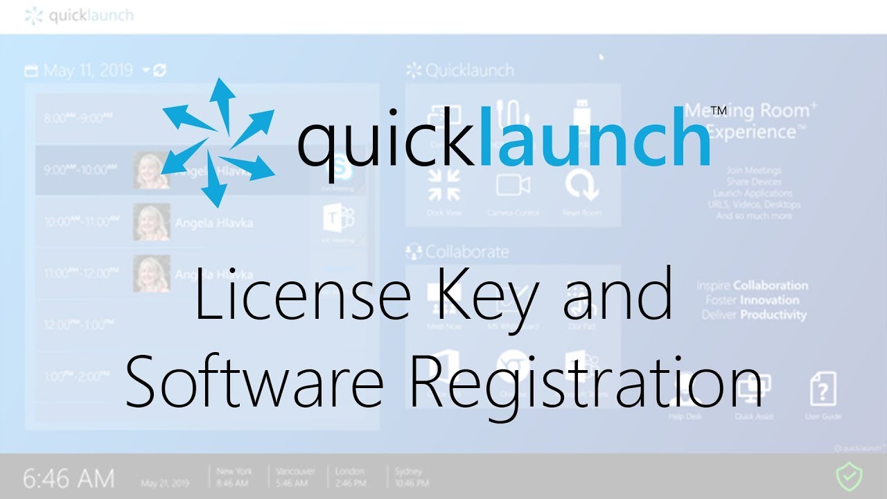 License Key And Software Registration In Quicklaunch Youtube