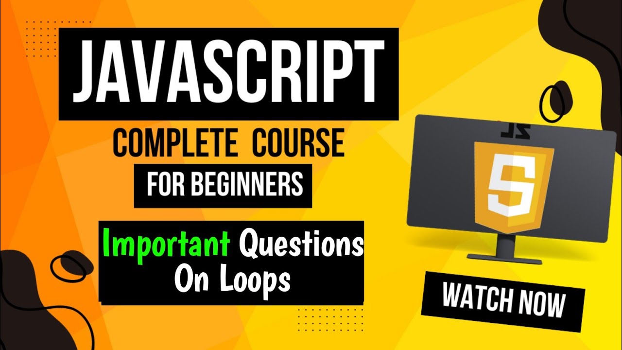 Lecture 16 Coding Questions On Loops In Javascript Complete