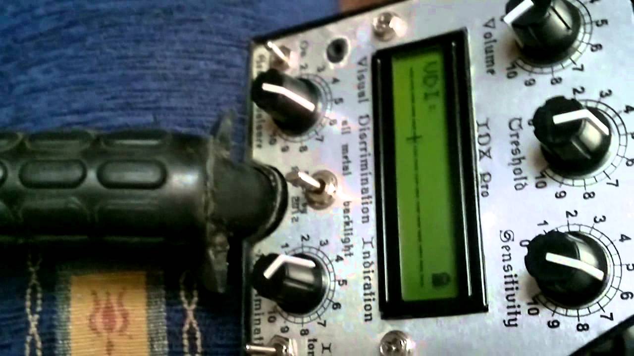 White Idx Pro Metal Detector Pssapje