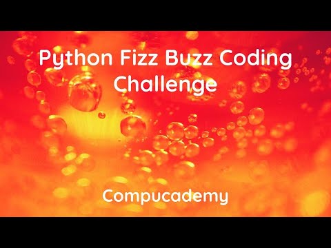 Python Fizz Buzz Coding Challenge Youtube
