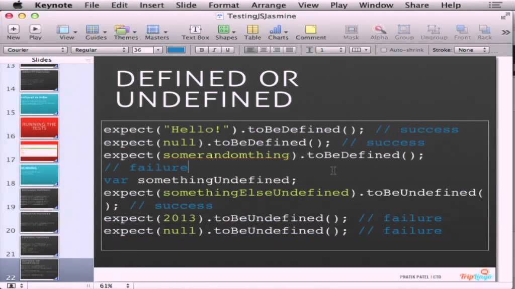 Bdd Testing Javascript With Jasmine Youtube