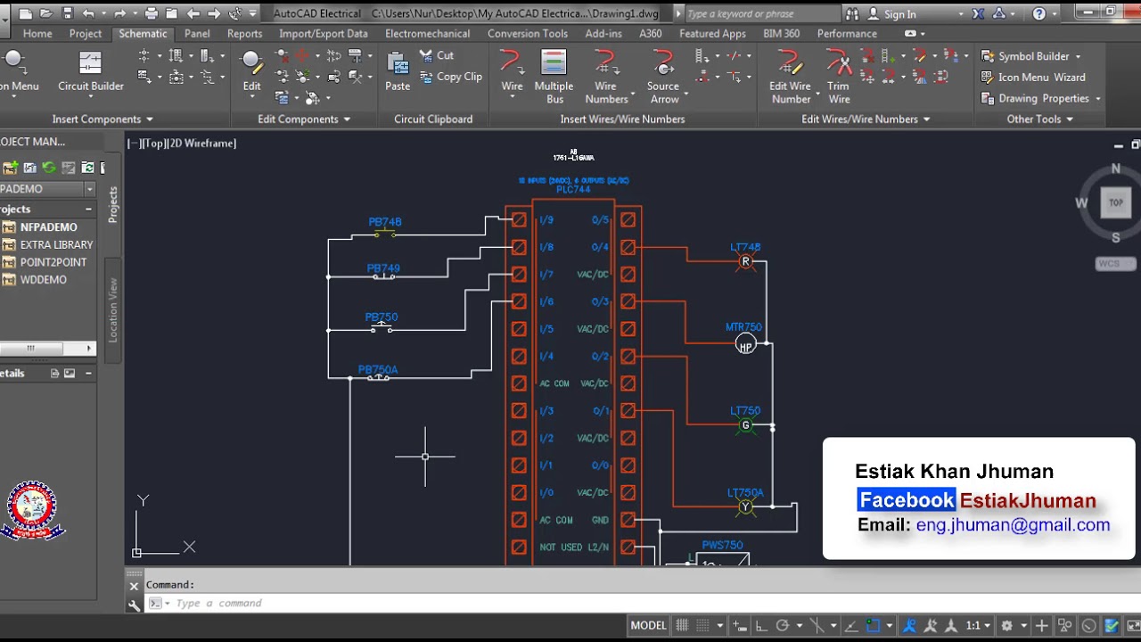Autocad Electrical Projects