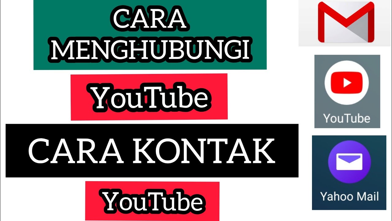 Cara Menghubungi Youtube Bantuan Youtube Youtube