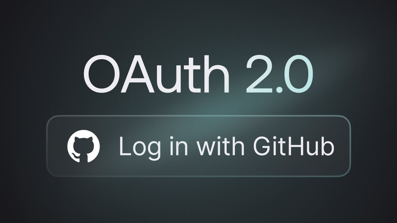 Sign In With Github Oauth In 5 Minutes Youtube
