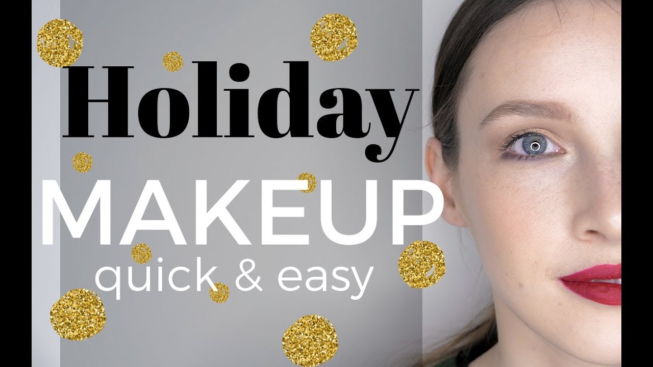 Easy Holiday Makeup Look Youtube