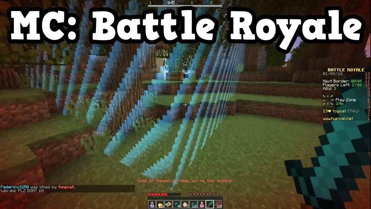 Minecraft Battle Royale Server Youtube