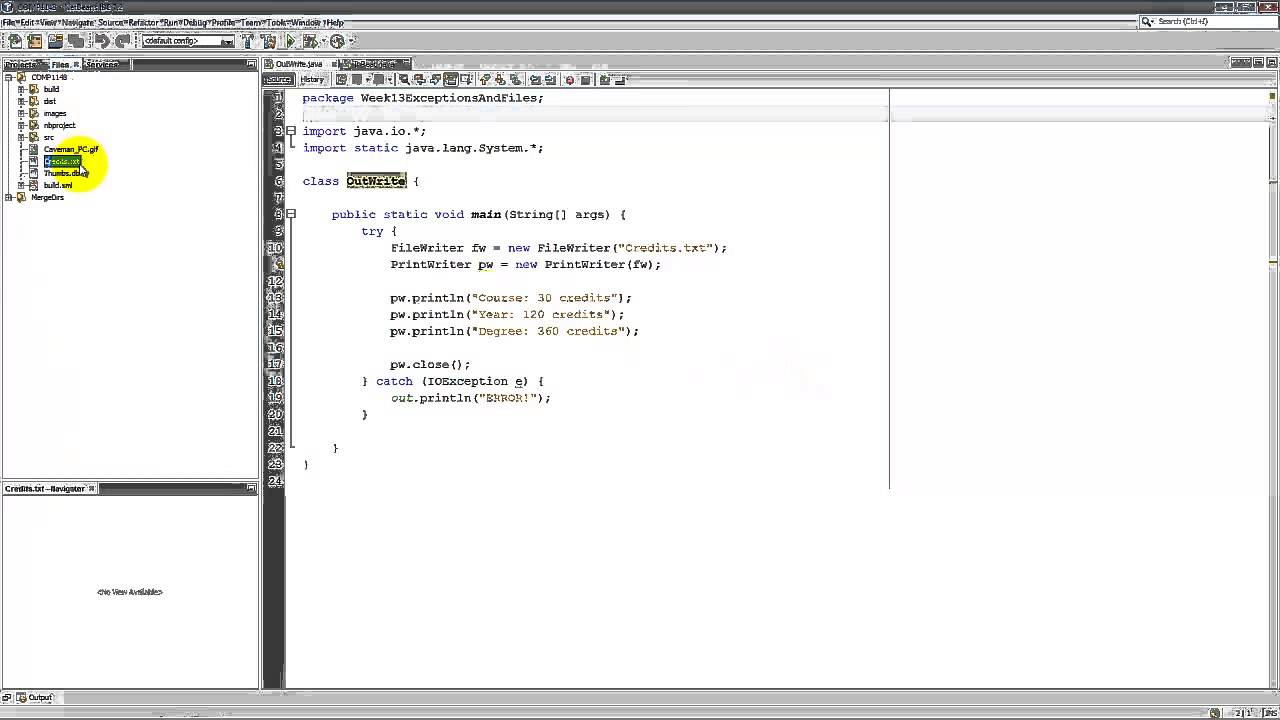 Java For Complete Beginners Reading Text Files