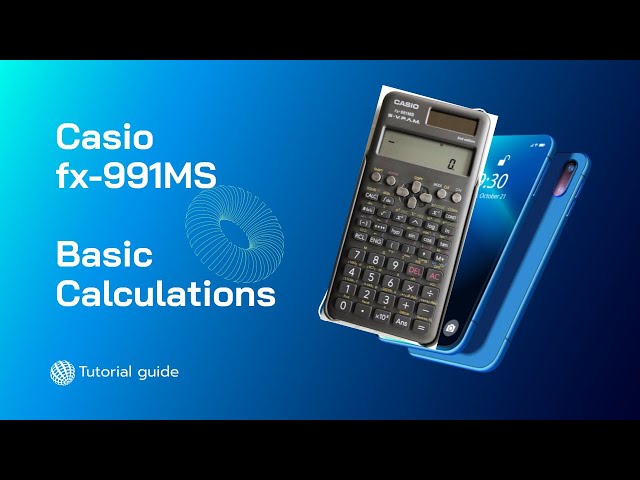 Combination Using The Calculator Casio Fx991ms Casio Fx 300es
